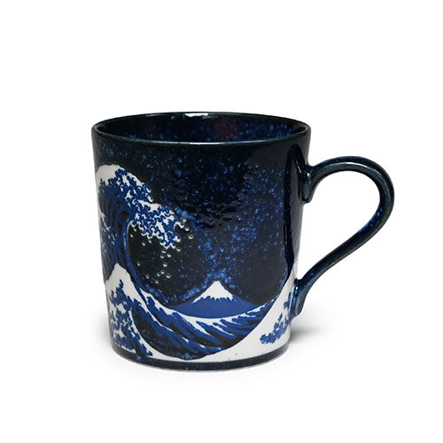 Great Wave Ceramic Mug 12oz, Made in Japan – Velvet Monkey Tea Shop